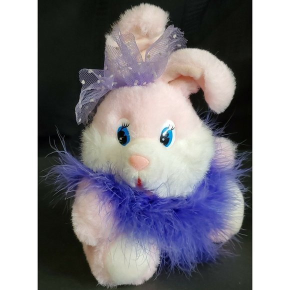 Russ | Toys | Russ Berrie Beatrice Pink Easter Bunny Stuffed Animal ...